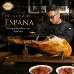 Thưởng thức đùi heo muối España Tây Ban Nha chuẩn vị - duiheomuoiespana